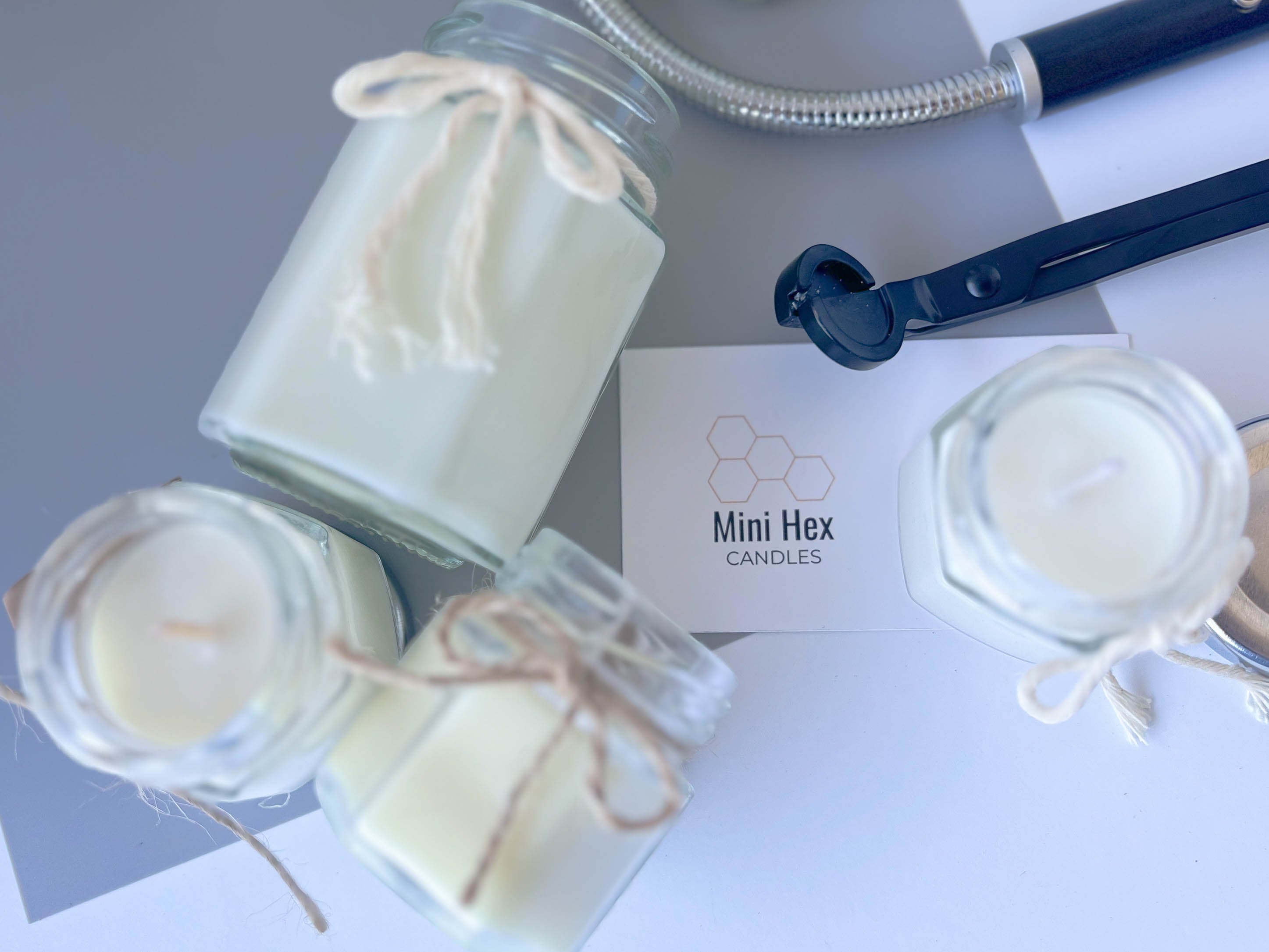 Mini Hex Candles